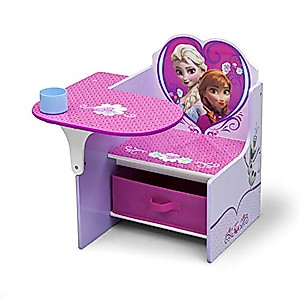 Delta Children Chair Desk With Storage Bin, Disney Frozen
