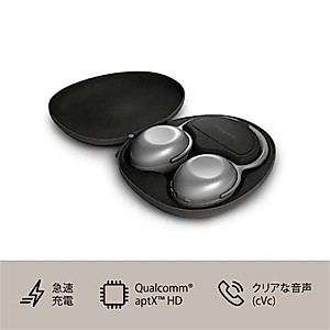 KEF Mu7 Noise Cancelling Wireless Headphones (Silver Grey)