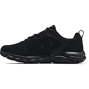 Under Armour Men's Charged Assert 9, Black (002)/Black, 12 X-Wide US
