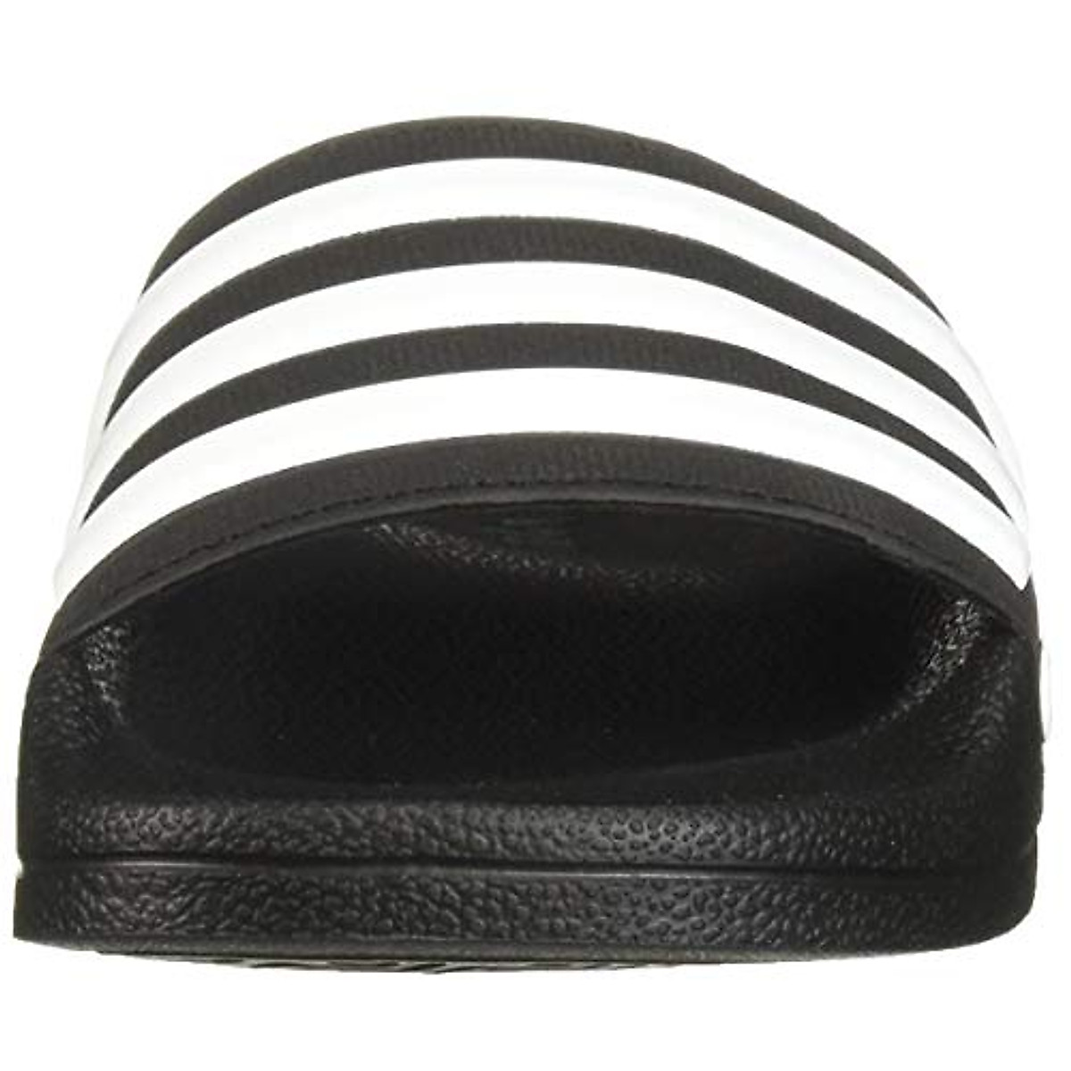 adidas Adilette Shower Slides, Core Black/White/Core Black, 5 US Unisex Big Kid