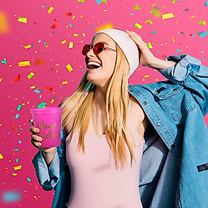 Cheers Bitches! Bachelorette Cups Set of 12 - Girls Night Decorations for Adults, Girls Weekend Cups, Bitch Cup, Bachelorette Party Cups, Bridal Party Cups, Birthday Squad Cups, Bridal Shower Cups