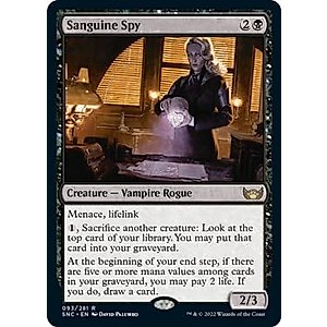 Magic: the Gathering - Sanguine Spy (093) - Foil - Streets of New Capenna
