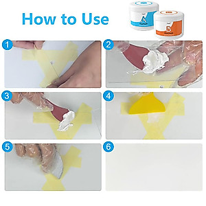 Tub Repair Kit White & Porcelain Repair Kit 3.7 OZ - Bathtub Repair Kit for Cracked Bathtub, Fiberglass Repair Kit with Super Adhesion, Works on Ceramic Sink Repair and Acrylic Bathtub Damage