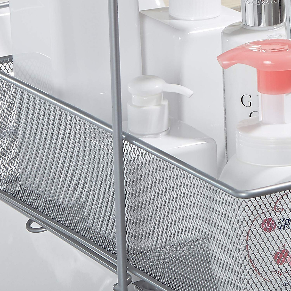 LaCyan Stackable Cabinet Organizer Pull Out Drawer for Kitchen Under Sink Storage,2 Tier