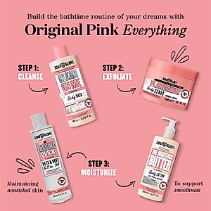 Soap & Glory The Righteous Moisturizing Body Butter - Hydrating Body Moisturizer for Dry Skin with Shea Butter, Vitamin E & Rosehip Seed Oil - Rich Body Cream for Women & Men (300ml)