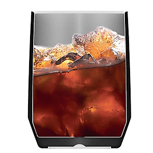 HARIO MIOLOVE OSM-270-B Stainless Steel Mug, Odd Strainer Model, Black, Practical Capacity: 9.1 fl oz (270 ml)