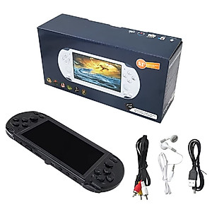 5.1'' 8GB Retro Handheld Game Console Portable Video Game Built in 10000 Games Support 10 Simulators Black