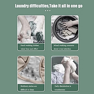 Mini Automatic Washing Machine Portable Socks and Underwear Washing Machine,Portable Washing Machine,Mini Washing Machine, Portable Washing Machine, Mini Washer (White)