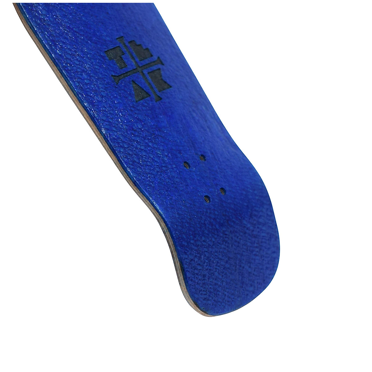 Teak Tuning Wooden Fingerboard Carlsbad Cruiser Deck, Blue Yeti - 34mm x 100mm - Handmade, Pro Shape & Size - Five Plies Wood Veneer - Includes Prolific Foam Tape
