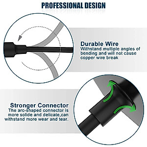 DigitCont USB 5V to DC 6V 4mm x 1.7mm Power Cable, Compatible with Omron blood pressure monitor, USB Voltage Step Up Converter Cable, Power Supply Adapter Cable, 4 ft. DC 5V to DC 6V Cable