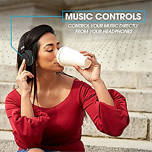 Coby Wireless On-Ear Headphones Bluetooth 5.0 Virtual Assistant Support Portable Folding with Microphone, Music and Call Controls, FM Radio, 6 Hour Battery Life, 33 Feet / 10 Meter Range (Silver)