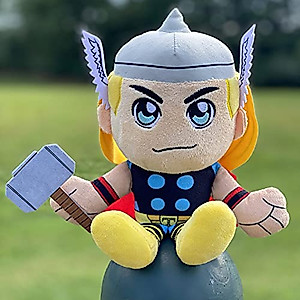 Bleacher Creatures Marvel Thor 8" Kuricha Sitting Plush- Soft Chibi Inspired Toy