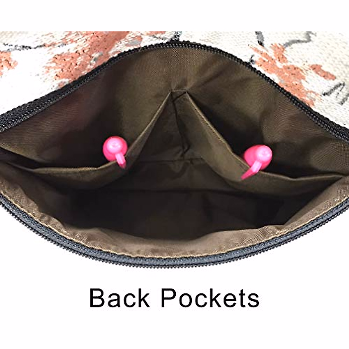 Danny K. Women's Tapestry Bella Purse Crossbody Handbag, Adjustable Cord, Handmade in USA (Wild Mango)