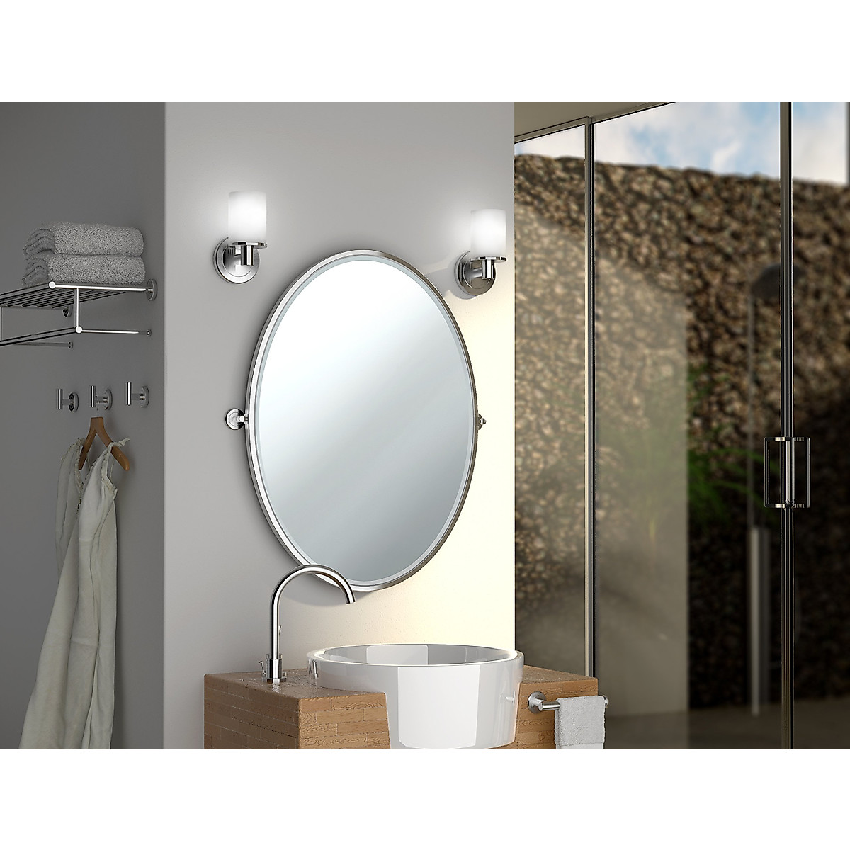 Gatco 1433C Latitude II Paper Towel Holder, Chrome