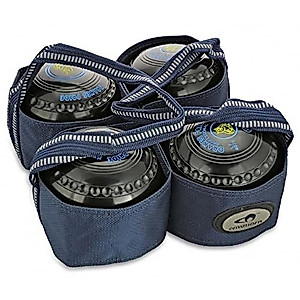 Carta Sport Outdoor Lawn Bowls Carry Bag - 4 Bowls Harness/Carrier