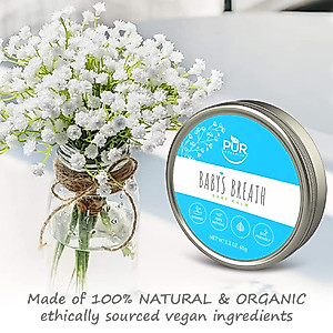 BABY'S BREATH BABY DIAPER BALMS 100% NATURAL VEGAN ORGANIC HEMPSEED OIL UNIQUE COCOA & MANGO & SHEA BUTTER BLEND CRYSTALS HYDRATIVE PROTECTIVE BARRIER FOR MOTHER & BABY 115g