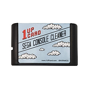 1UPcard Cleaning Kit Compatible With SEGA Genesis/Mega Drive Consoles and Video Game Cartridges