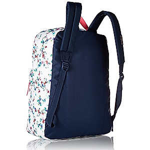 JanSport Unisex SuperBreak Multi White Floral Backpack