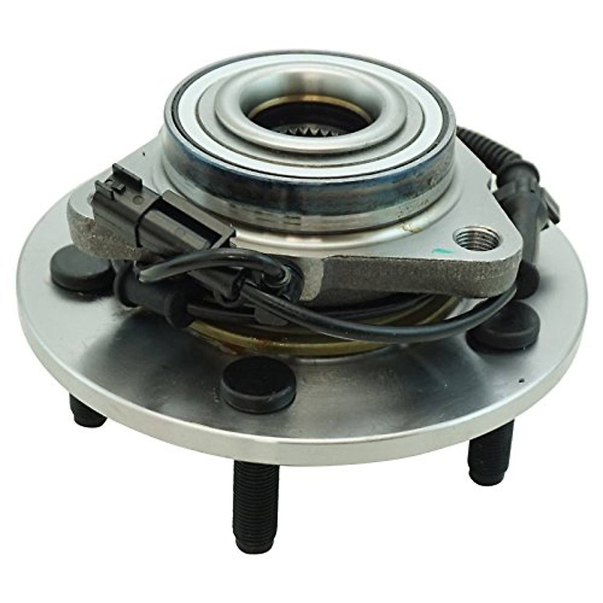 TRQ Front CV Axle Shafts & Wheel Hub Bearing Assemblies Set of 4 Compatible with 2012-2018 Ram 1500