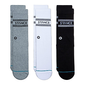 Stance Basic Crew Socks [3 Pack] (Large)