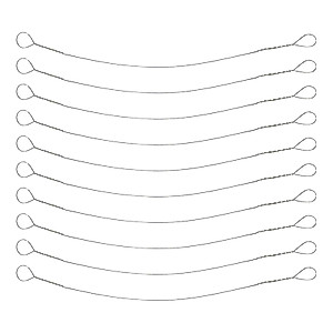 MagiDeal 10 Pieces Replaceable Cheese Slicer Wire Block Cheese Slicer Cut Saw Durable Cheese Slicer Multipurpose Cheese Cutter for Cooking Tool Home