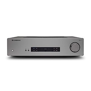 Cambridge Audio CXA61 Stereo Two-Channel Amplifier with Bluetooth and Built-in DAC - 60 Watts Per Channel (Lunar Grey)