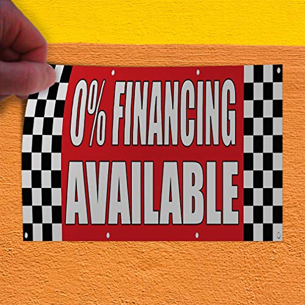 Decal Stickers Multiple Sizes 0% Financing Available Auto Body Shop Car A Industrial Vinyl Safety Sign Label Automotive 24x18Inches
