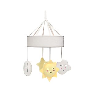 Kate & Milo Sun and Sky Mobile, Baby Toys for Girls and Boys, Gender-Neutral Mobile for Baby Nursery, Baby Sleep Accessory, Modern Nursery and Crib Decor, Gift for New and Expecting Parents