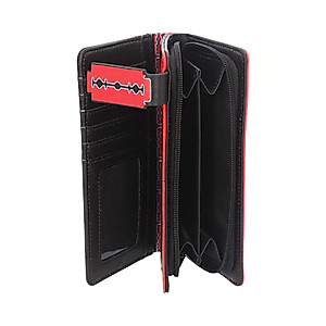 Nemesis Now Judas Priest British Steel Embossed Purse 18.5cm, PU, Black