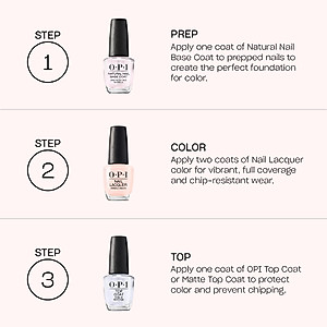 OPI Nail Lacquer Mod About You | Opaque Soft Pink Crème Chip Resistant Nail Polish | Vegan, Fast Drying, Streak Free