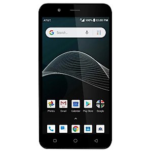 Prepaid At&T Axia 4G LTE 16GB Android 8.1 LCD 5.5"