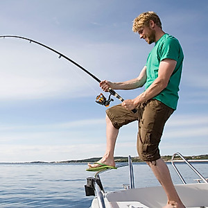 SANLIKE 5.9' Fishing Rod and Reel Combo, Fishing Rod, Fishing Pole, Fishing Gear and Equipment, Carbon Fiber Travel Fishing Rod, Fishing Pole Set for Sea, Lakes, Men's Gift, Travel