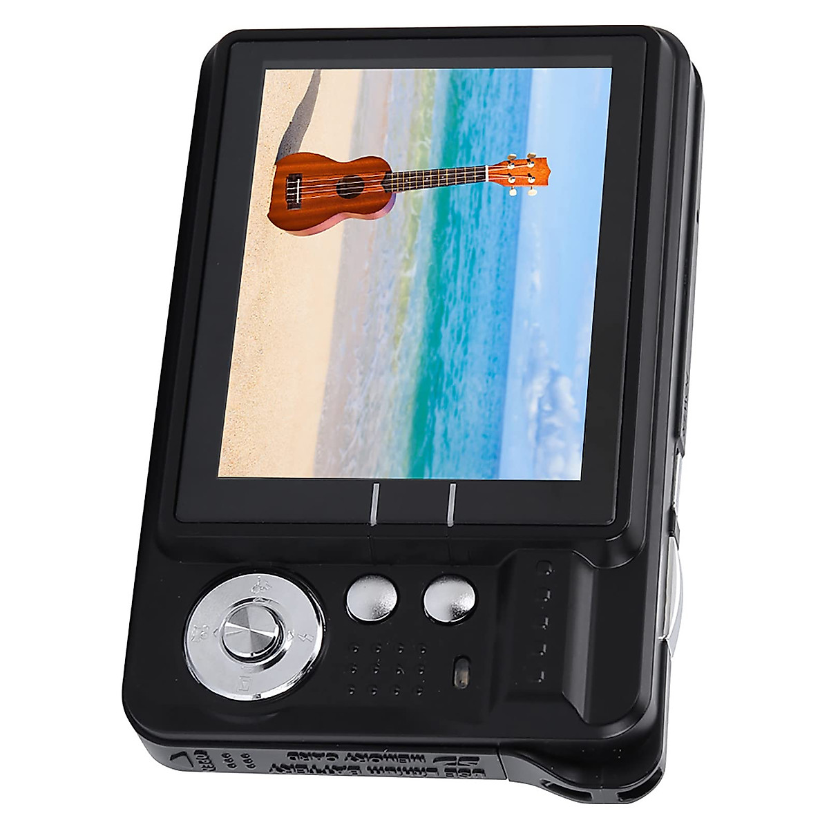 Silver Camera,Decent Camera for Photography,Childrens Camera 2.7 Inch Sn 1080P Hd Children Toy Digital Video Camera Kids with Battery Silver (Bliack)