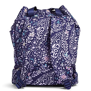 Vera Bradley Women's Recycled Lighten Up Reactive Sport Gym Bag, Belle Paisley, One Size