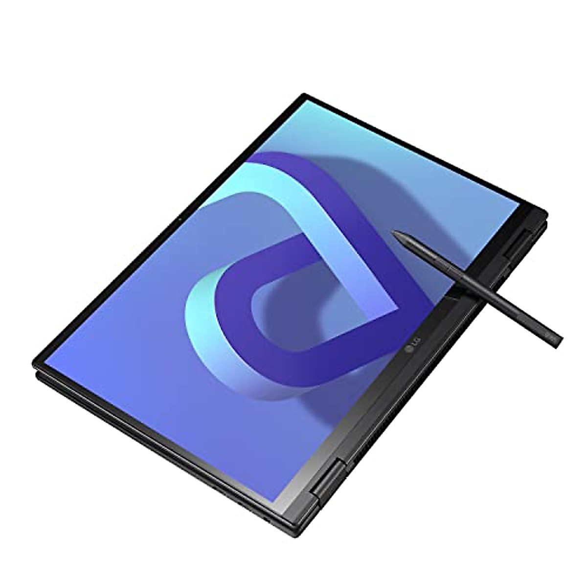 LG gram (2022) Laptop 14T90Q 2-in-1 14" Touchscreen, Intel Evo 12th Gen Core i5, 16GB RAM, 512GB SSD, Windows 11, Black