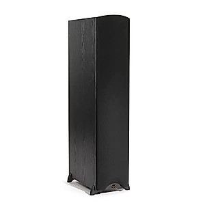 Klipsch Synergy Black Label F-300 Floorstanding Speaker with Proprietary Horn Technology, Dual 8” High-Output Woofers, with Room-Filling Sound in Black