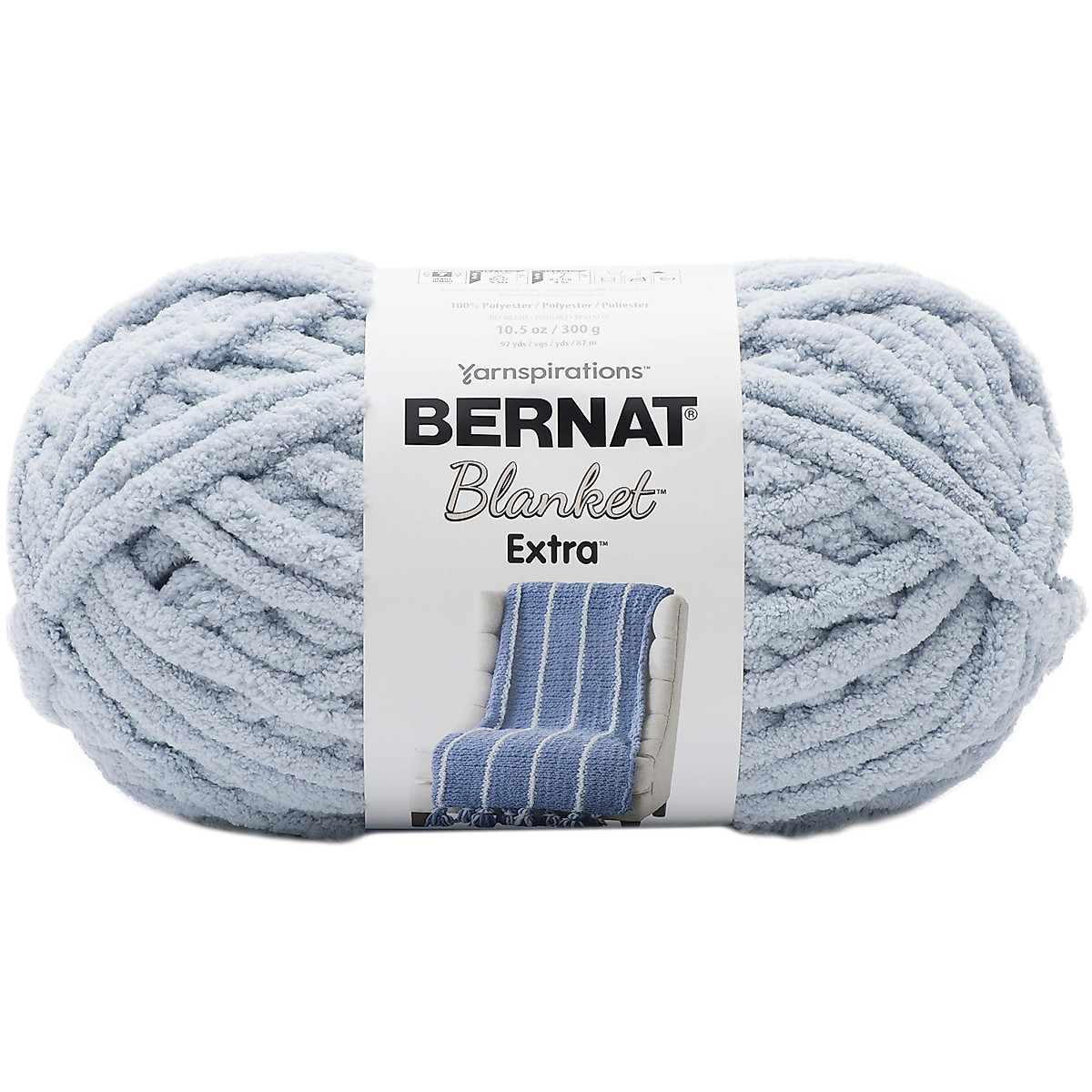 Bernat Soft Blue Blanket Extra, 1 Pack