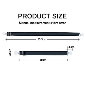 Baby Kit Infant Nursings Cover Clips Breastfeeding Cover Clips Baby Adjustable Strap Bib Clip Llamas (Navy, One Size)