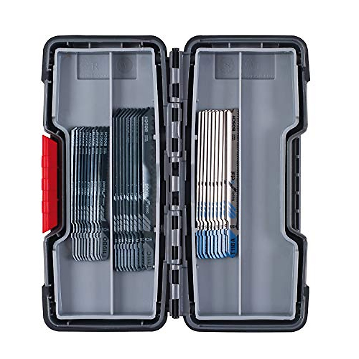 Bosch 2607010903 Jigsaw Blade-Set "Tough Box" with Single Lug Shank 30 Pcs