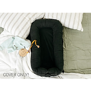 Lounger Cover by Sofia Amber – Cover ONLY for DockAToT and Sleepyhead Deluxe + Docks - Baby nest Sleep Pod Replacement Extra Cover - Emerald