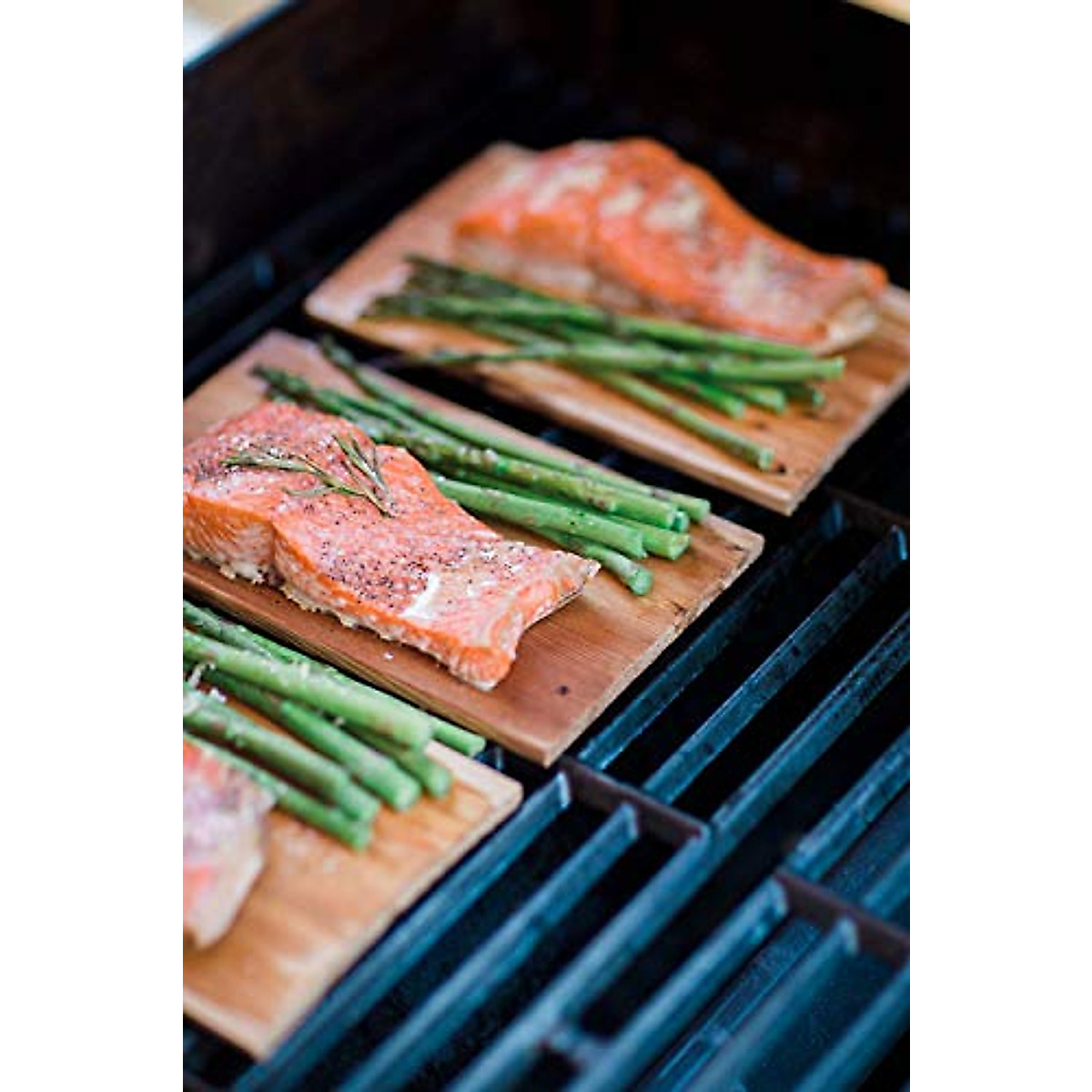 Case of 50 Small 3.5x7" Cedar Grilling Planks Plate Size - Restaurant Quantity