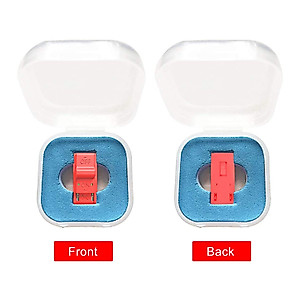 RCM Jig, RCM Clip Tool Short Connector for N-Switch Joycon Jig Dongle for NS Recovery Mode, Used to Modify the Archive, Play the Simulator(Red)