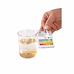 pH Strips, 0-14 Scale, for Testing Water pH, Made of Premium Litmus Paper (100 Strips)