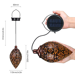 Neoglint Fairy Solar Lights Outdoor Garden Decor (Olive 1 Pack)