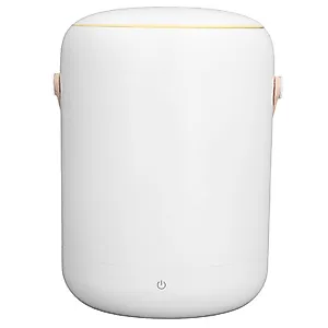 Portable Washer Machine, Washer and Spin Dryer, Mini Washer Machine, Intelligent Underwear Laundry Washer 3L for Apartment, Camping, RV(White)