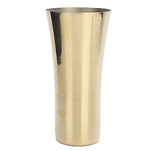 Premium Grade 304 Stainless Steel Water Tumblers,Beer Glasses,Stainless Steel Decorative Water Cup Beer Cold Drink Mug Home Restaurant Decor for Outdoor Bar(gold)