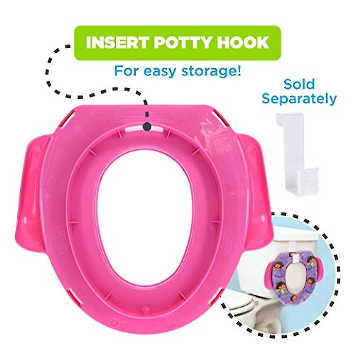 Nickelodeon Dora The Explorer "Butterfly Buddies" Soft Potty