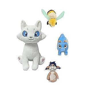 Dehoela Owl House Flapjacks Plush Clover Doll Ghost Plushies Stuffed Soft Palisman Toys for Boys and Girls Gifts Halloween (Ghost)