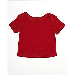 Harry Potter Baby Boys T-Shirt and Shortall Romper Set Gifts Baby Clothes (Burgundy, 18 Months)