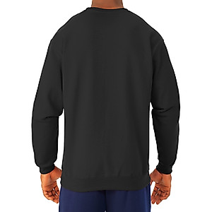 Jerzees -Men's NuBlend Fleece -Sweatshirts & Hoodies, Sweatshirt-Black, Medium